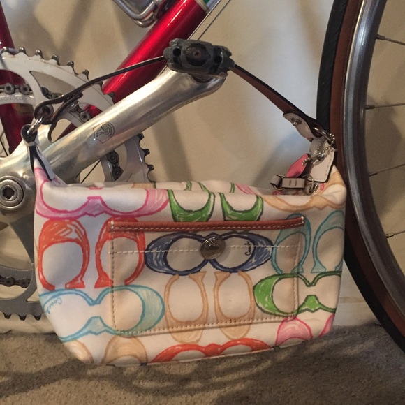 Coach | Bags | Coach Multicolor Small Bag | Poshmark